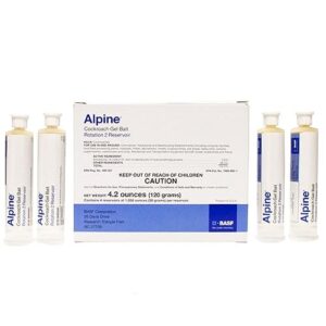 basf - 791900 - alpine rotation 2 - cockroach gel bait - 1 box (4x30 gram) syringes, 1.05 ounce (pack of 4)