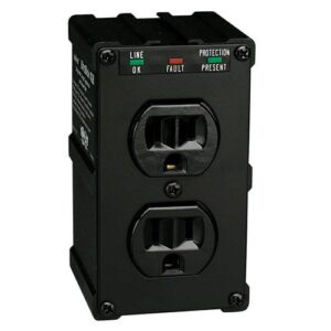 tripp lite ultrablok428 surge protector 2outlet 600 joules