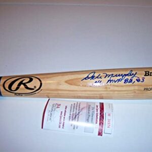 Dale Murphy Atlanta Braves 82,83 Mvp Jsa/coa Signed Big Stick Bat - Autographed MLB Bats