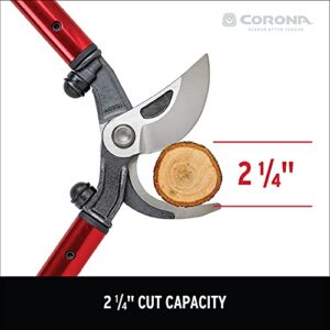 Corona Tools | 32-inch Branch Cutter MAXFORGED Orchard Loppers | Tree Trimmer Cuts Branches up to 2 ¼-inches in Diameter | AL 8462, Red