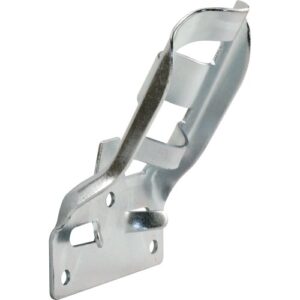 prime-line u 9378 3/4 in. zinc-plated steel flagpole bracket (single pack)