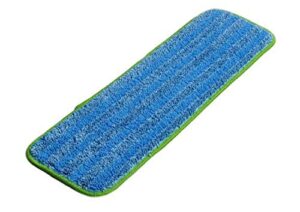 starfiber star mop pro microfiber polishing wet pad blue, 17 x 5