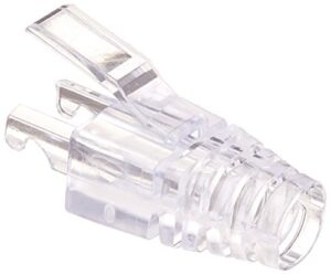 platinum tools 100036 ez-rj45 cat6 strain relief, (clear). 50/bag.(pack of 50)