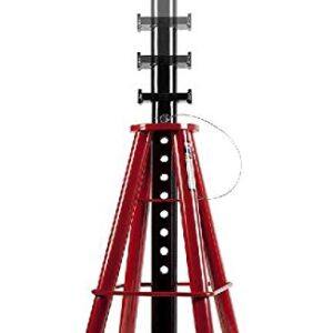 Sunex 1410 10-Ton, High Height, Pin Type, Jack Stands, Pair