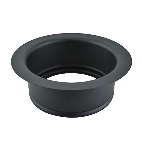 Keeney Manufacturing K5417BLK Garbage Disposal Flange and Stopper, Black