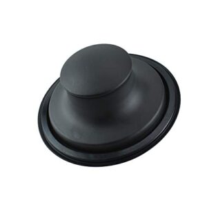 Keeney Manufacturing K5417BLK Garbage Disposal Flange and Stopper, Black