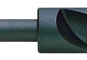 KEO 55730 Solid Carbide Single-End Countersink, TiALN Coated, Single Flute, 100 Degree Point Angle, Round Shank, 1/8" Shank Diameter, 1/8" Body Diameter