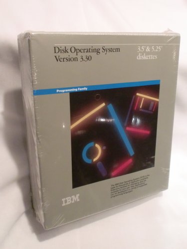 IBM Disk Operating System Version 3.30 - 3.5" & 5.25" Diskettes - NOT CD ROM