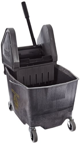 Impact 4G/2635-3G Plastic Down Pressure Wringer and Bucket Combo, 26-35 qt Capacity, Gray