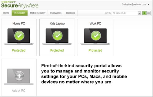 Webroot SecureAnywhere Internet Security Complete 2013 - 5 Devices