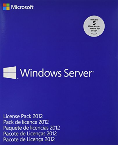 Windows Server CAL 2012 MLP 5 Users