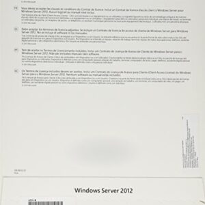 Windows Server CAL 2012 MLP 5 Users