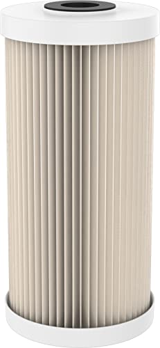 Pentair OMNIFilter RS15 Sediment Water Filter, 10-Inch, Whole House Heavy Duty Pleated Cellulose/Polyester Replacement Cartridge, 10" x 4.5", 5 Micron, White