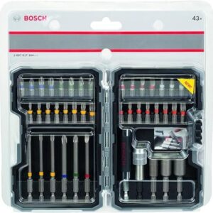 Bosch 2607017164 43 Piece Bit-/Nut setter Masonry Drill Bit Sets