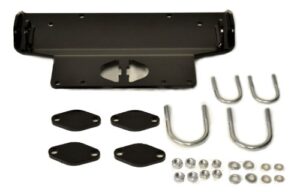 warn 89613 center plow mounting kit for atv