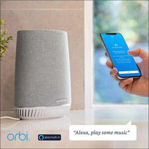 NETGEAR Orbi Voice Smart Speaker & WiFi Mesh Extender with Amazon Alexa (RBS40V) - Discontinued by Manufacturer