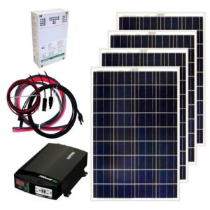 grape solar gs-400-kit 400-watt off-grid solar panel kit