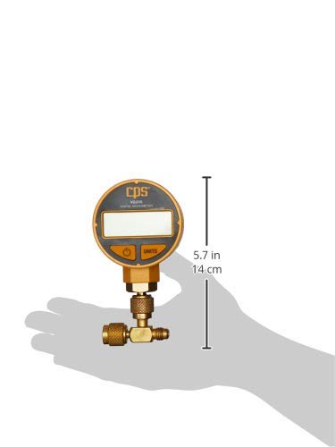 CPS VG200: Vacuum Gauge with Digital LCD Display