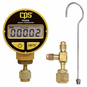 CPS VG200: Vacuum Gauge with Digital LCD Display