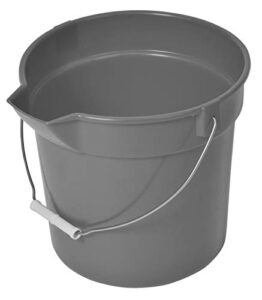 continental 8110gy huskee gray 10 qt bucket