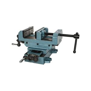 wilton cs5 cross slide drill press vise, 5' jaw width, 5” max jaw opening (11695)