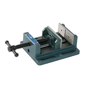 wilton lp4 low profile drill press vise, 4" jaw width, 4" jaw opening, 1-1/2" jaw depth (11744)