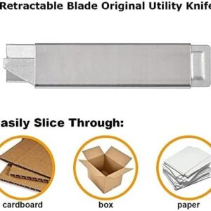 Box Cutter Razor Blades. Utility Knife. Retractable Razor Knife Set. Single Edge Razor Blade Box Cutter. Retractable Cardboard Cutter. Metal Body Utility Knife.