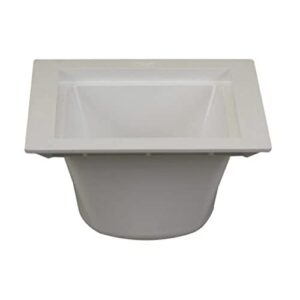 proflo pf42855 proflo pf42855 12" x 12" pvc floor sink - less grid