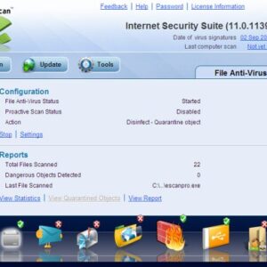 eScan Internet Security Edition for Home User 1 user 2 year [Download]