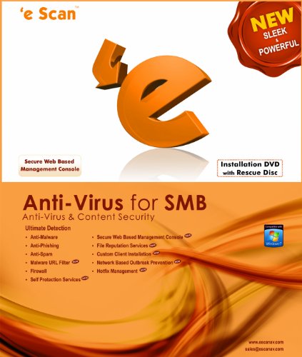 eScan Antivirus (AV) for SMB 5 users 3 years [Download]