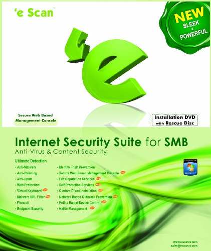 eScan Internet Security Suite ( ISS) for SMB 5 users 1 year [Download]