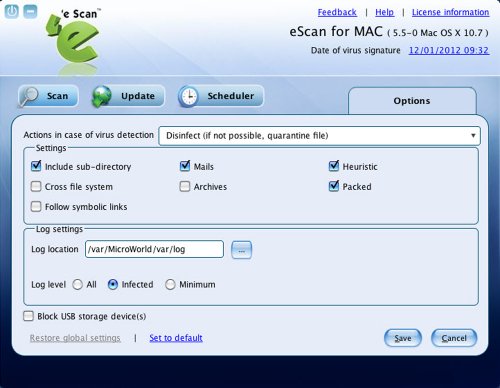 eScan For Antivirus MAC 3 user 2 year [Download]