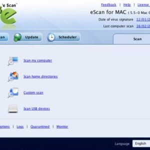 eScan For Antivirus MAC 3 user 2 year [Download]