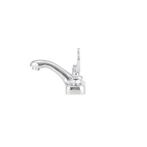 Zurn Z81104-XL AquaSpec 4" Centerset Faucet, 4" Integral Spout, 2.2 GPM Pressure-Compensating Aerator, 4" Wrist Blade Handles, Chrome