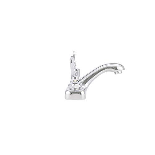 Zurn Z81104-XL AquaSpec 4" Centerset Faucet, 4" Integral Spout, 2.2 GPM Pressure-Compensating Aerator, 4" Wrist Blade Handles, Chrome