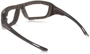 Radians XT1-11 Extremis Full Black Frame Safety Glasses with Clear Anti-Fog Lens