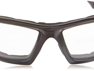 Radians XT1-11 Extremis Full Black Frame Safety Glasses with Clear Anti-Fog Lens