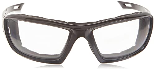 Radians XT1-11 Extremis Full Black Frame Safety Glasses with Clear Anti-Fog Lens