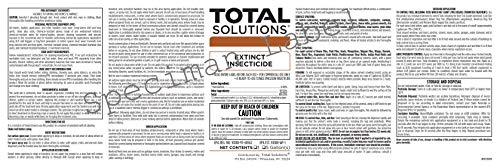 Total Solutions Extinct Insecticide (1 Gallon) - Permethrin Insecticide for Indoor & Outdoor Use