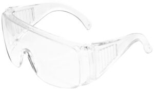 sas safety 5120 worker bees safety glasses, clear (pack of 12)