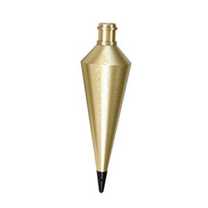 bon tool 14-531 plumb bob - brass 24 oz