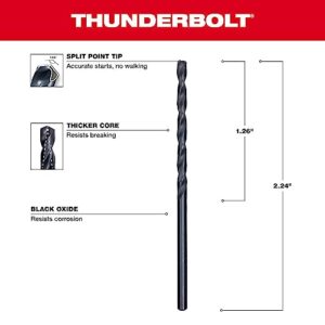 MILWAUKEE ELECTRIC TOOL 48-89-2712 Thunderbolt Bit 3/32" Black Oxide