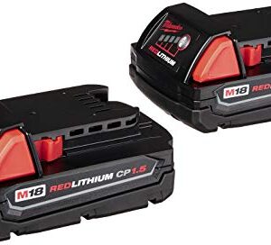 Milwaukee 2697-22CT M18 18-Volt Lithium-Ion Cordless Hammer Drill/Impact Driver Combo Kit