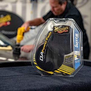 Meguiar's G3509 DA Waxing Power Pads, 4" Wide - 2 Pads