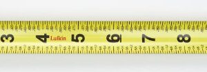 Crescent Lufkin 3/4" x 16' Quikread Power Return Yellow Clad Tape Measure - PQR1316N