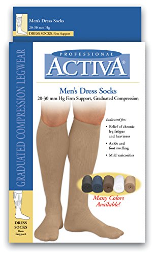 BSN Medical H3504 Activa Sock, Firm, X-Large, 20-30 mmHg, Tan