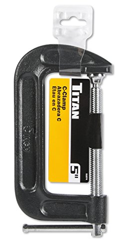 Titan 51574 5-Inch Heavy Duty C-Clamp