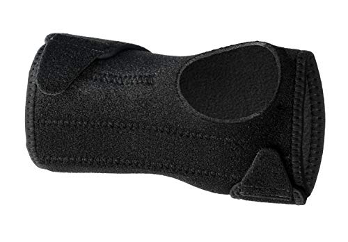 MUELLER Sports Medicine Reversible Wrist Brace with Splint, for Men and Women, Black, One Size