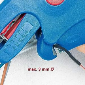 WEICON No. 7 Magic/Automatic Wire Stripper/for Cables from 20-5 AWG (0.5 mm squared - 16.0 mm squared)/ Side Cutter