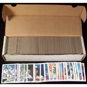 1989 topps mlb baseball master complete set with 924 cards in mint condition! features rookie card of randy johnson, gary sheffield and griffey jr.! and hall of famers including cal ripken, nolan ryan, ozzie smith, ryne sandberg, mark mcgwire, barry bonds